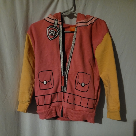 Nickelodeon | Shirts & Tops | Nickelodeon Pink And Yellow Kids Hoodie ...